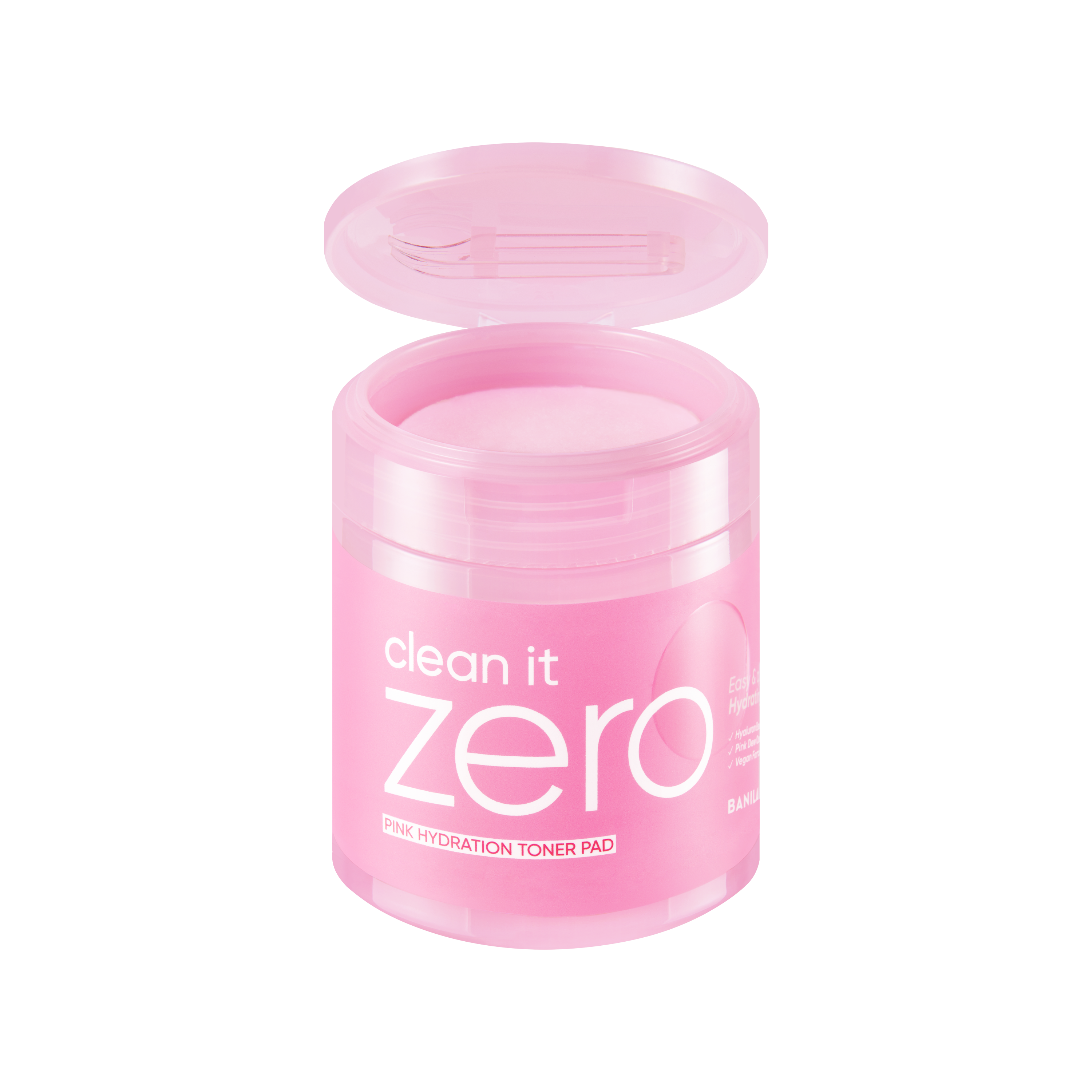 Clean It Zero Pink Toner Pads | Hydrating | Banila Co