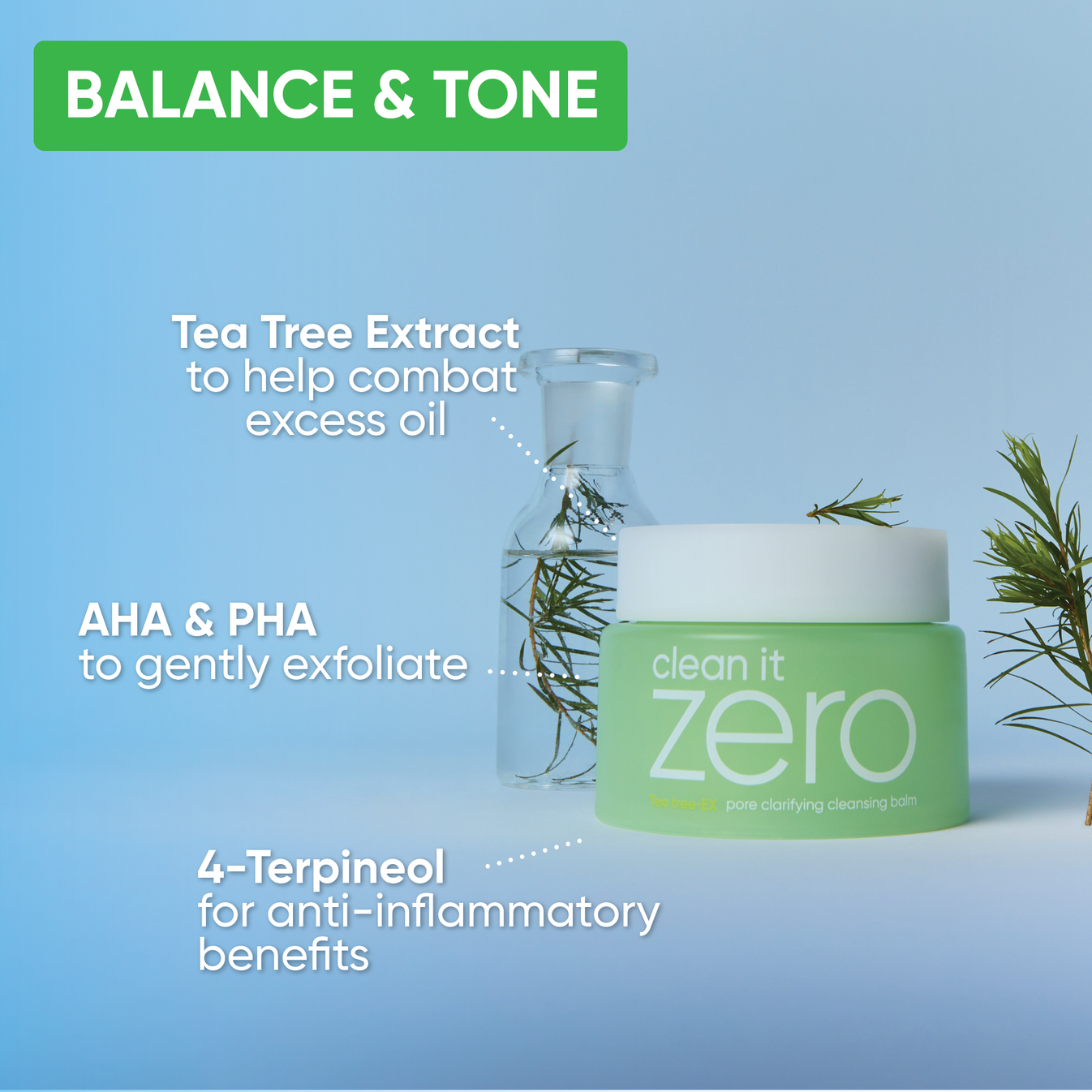 Clean It Zero Pore Clarifying Cleansing Balm For Oily Skin