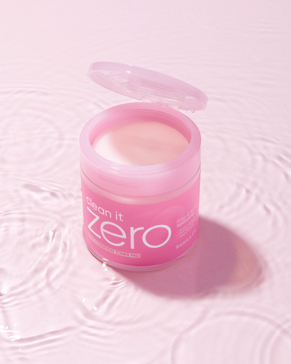 Clean It Zero Pink Toner Pads | Hydrating | Banila Co