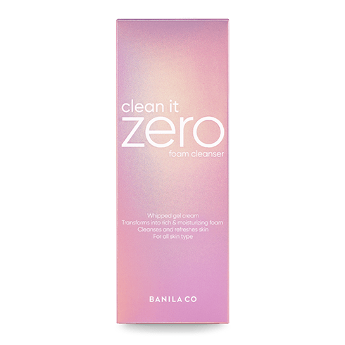 Clean it Zero Foam Cleanser